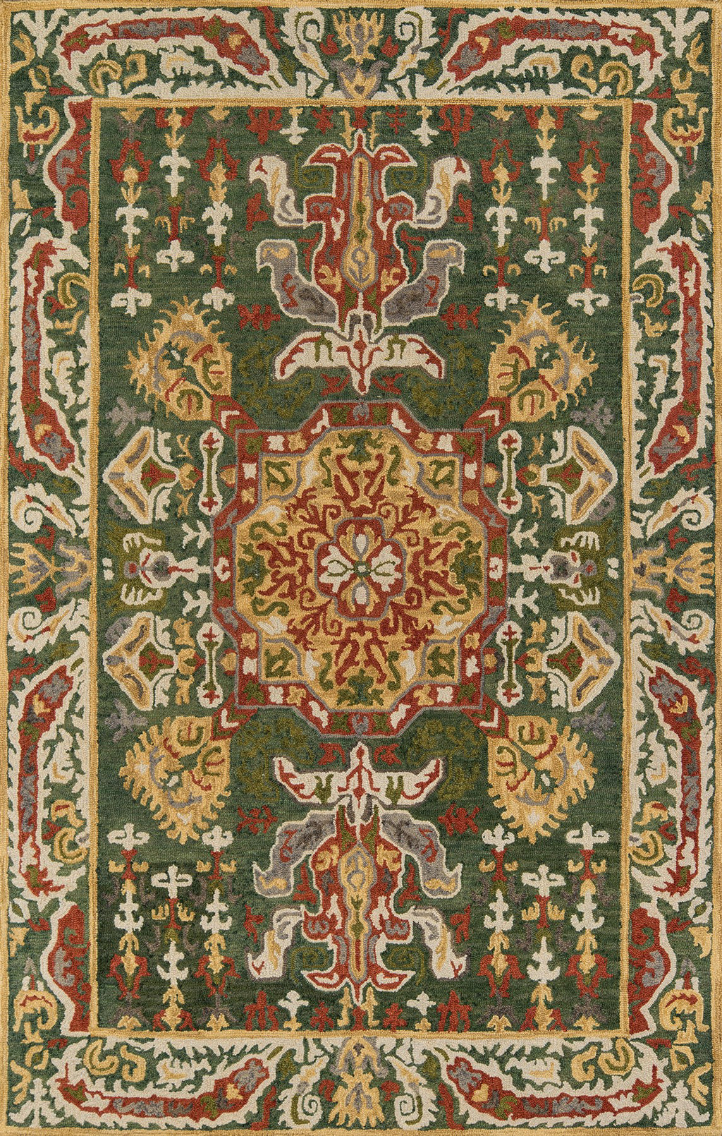 Momeni Tangier TAN25 Green Area Rug – Incredible Rugs and Decor