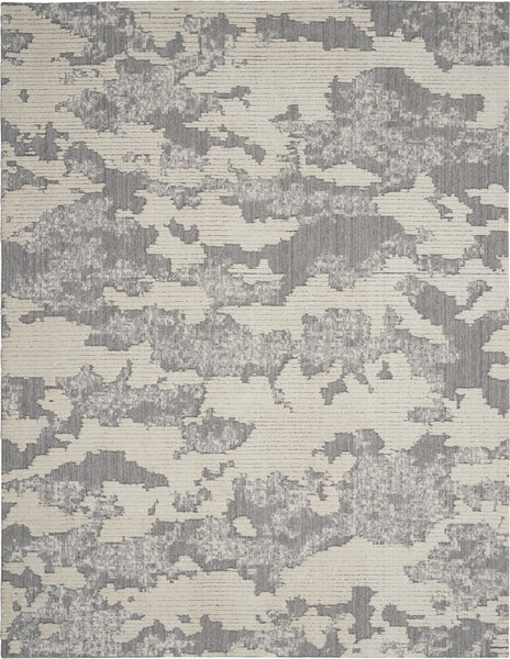 Nourison Textured Contemporary TEC01 Ivory/Grey Area Rug – Incredible ...