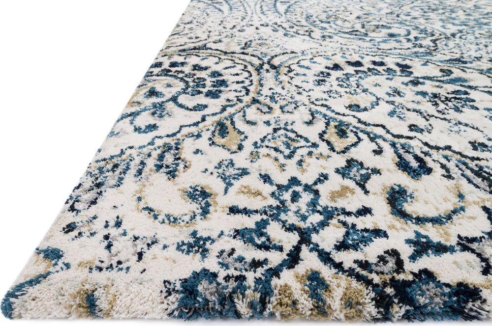Loloi Torrance TC-02 Ivory / Indigo Area Rug – Incredible Rugs and Decor