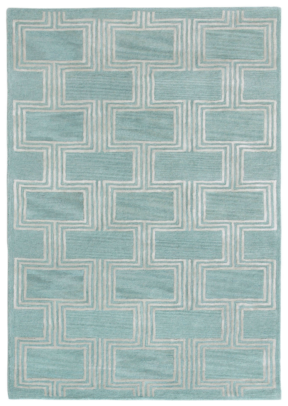 Trans Ocean Roma Boxes Blue Area Rug by Liora Manne – Incredible Rugs ...