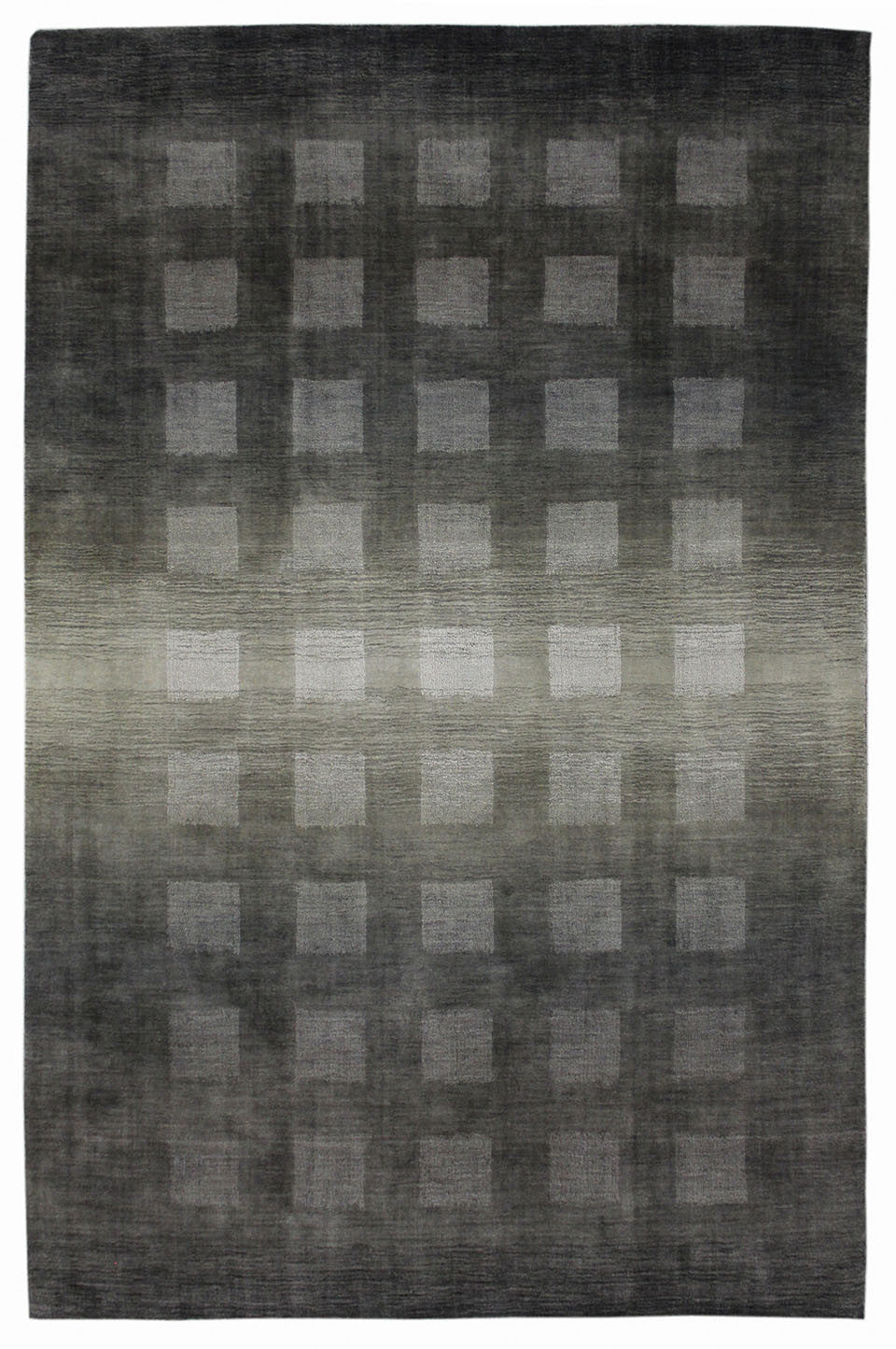 Trans Ocean Vienna Ombre Boxes Grey Area Rug by Liora Manne ...