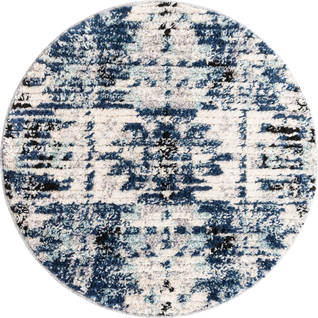 Unique Loom Tucson T-TUSN3 Blue Area Rug – Incredible Rugs and Decor