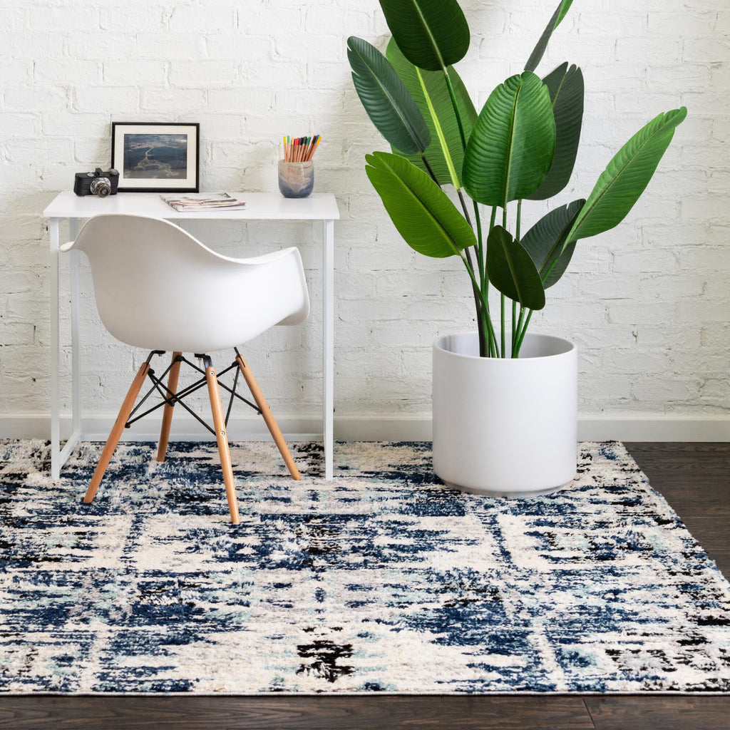 Unique Loom Tucson T-TUSN3 Blue Area Rug – Incredible Rugs and Decor