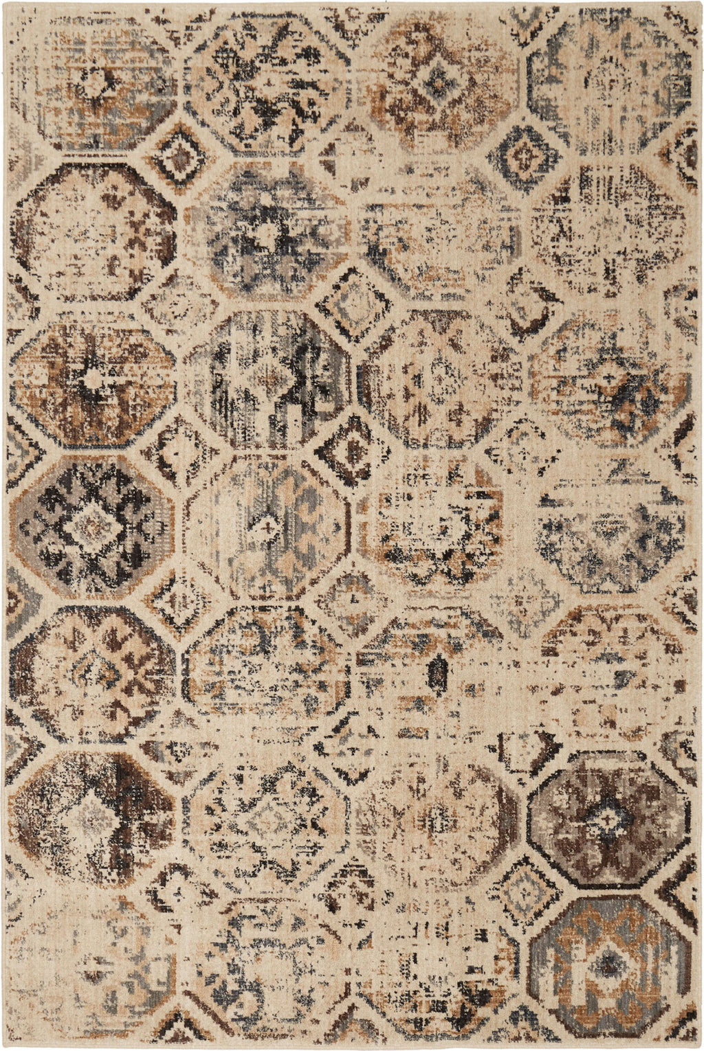 Karastan Elements Tunis Beige Area Rug – Incredible Rugs and Decor