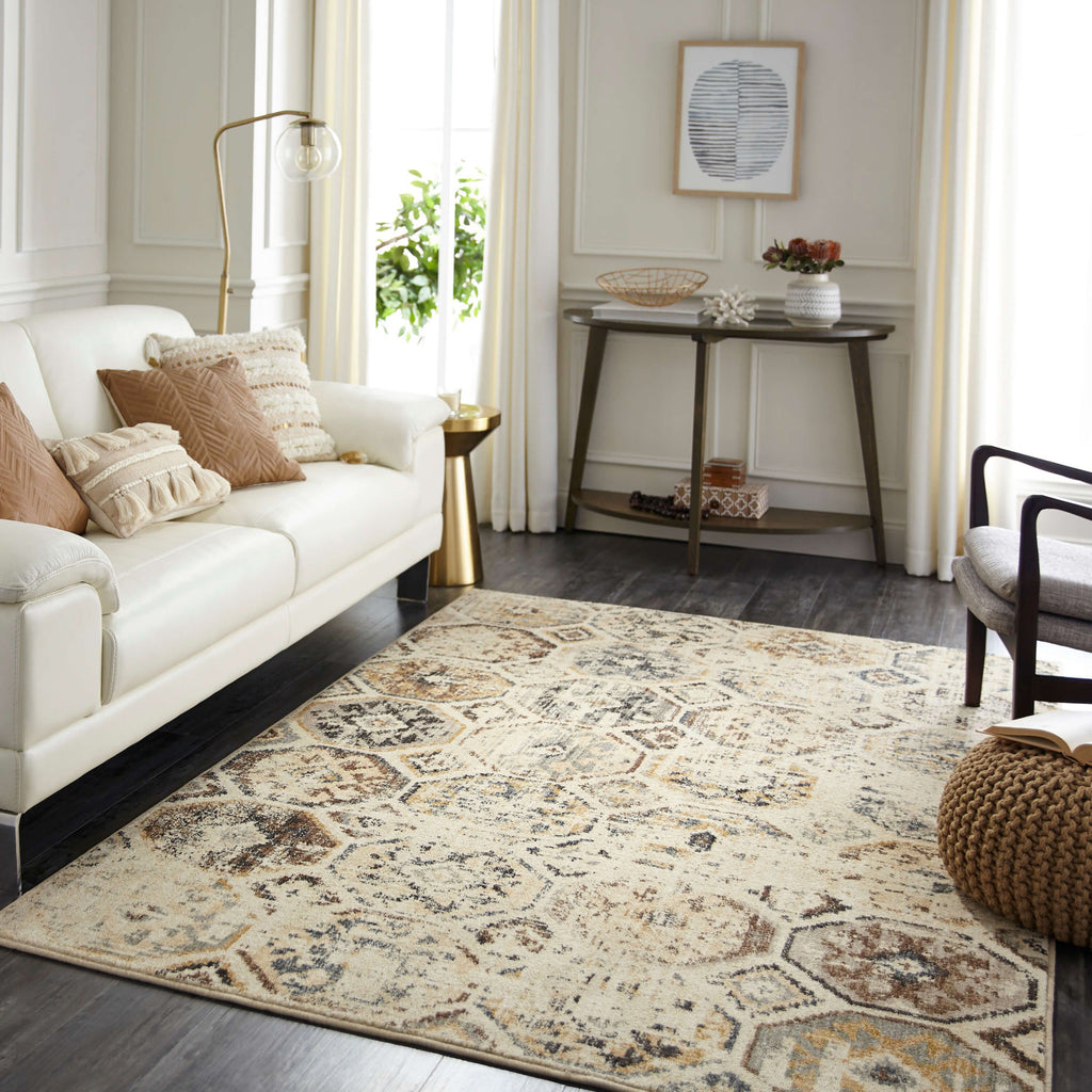 Karastan Elements Tunis Beige Area Rug – Incredible Rugs and Decor