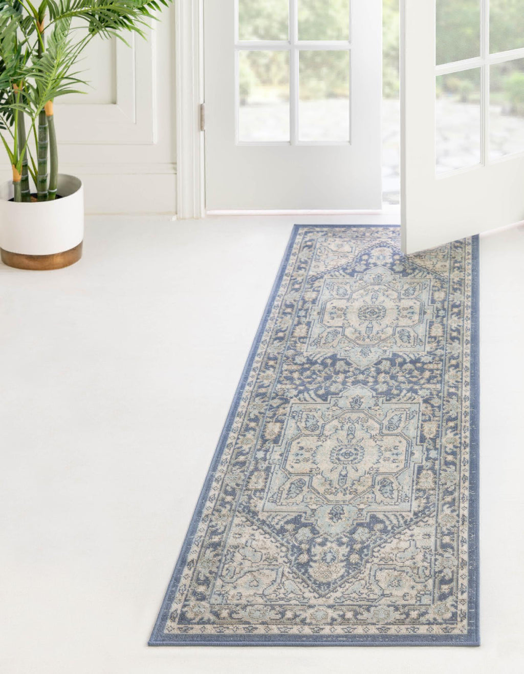 Unique Loom Whitney T-WHIT1 French Blue Area Rug – Incredible Rugs and ...