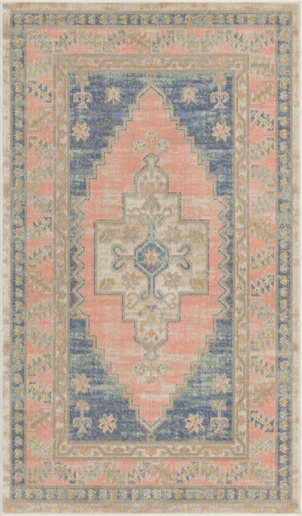 Unique Loom Whitney T-WHIT2 French Blue Area Rug – Incredible Rugs and ...