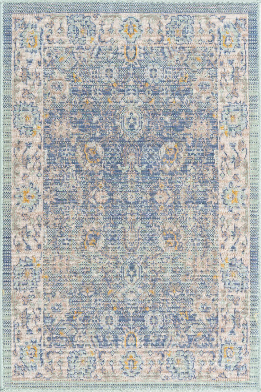 Unique Loom Whitney T-WHIT3 French Blue Area Rug – Incredible Rugs and ...