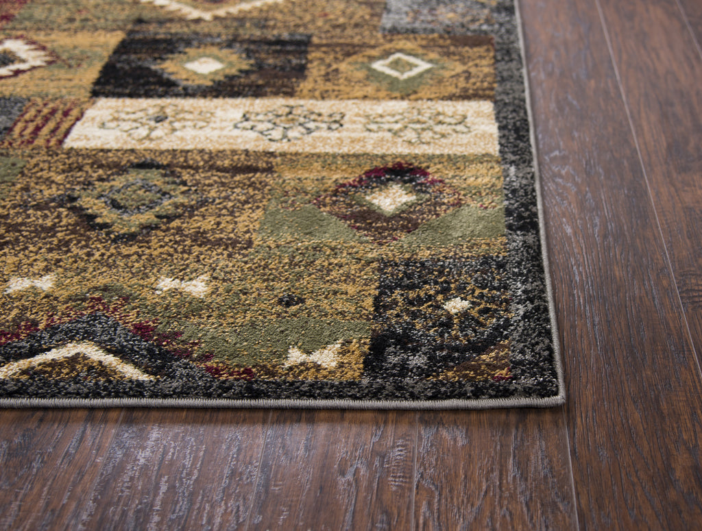 Rizzy Xceed XE7041 Gold Area Rug – Incredible Rugs and Decor