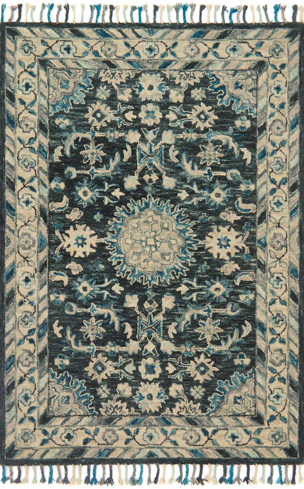 Loloi Zharah ZR-02 Teal/Grey Area Rug – Incredible Rugs and Decor